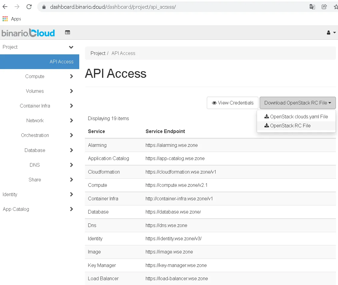 Como começar a usar o OpenStack Client (OSC)? - Binario Cloud